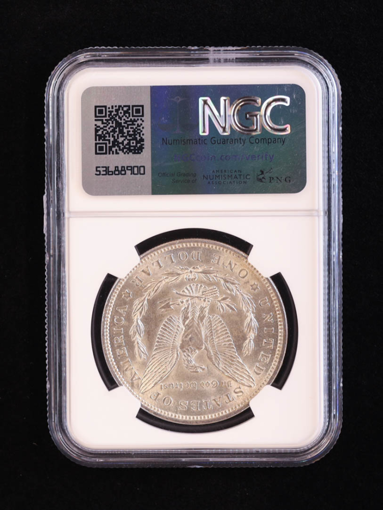 1921 Morgan Silver Dollar - George T. Morgan Facsimile Signature (NGC ...