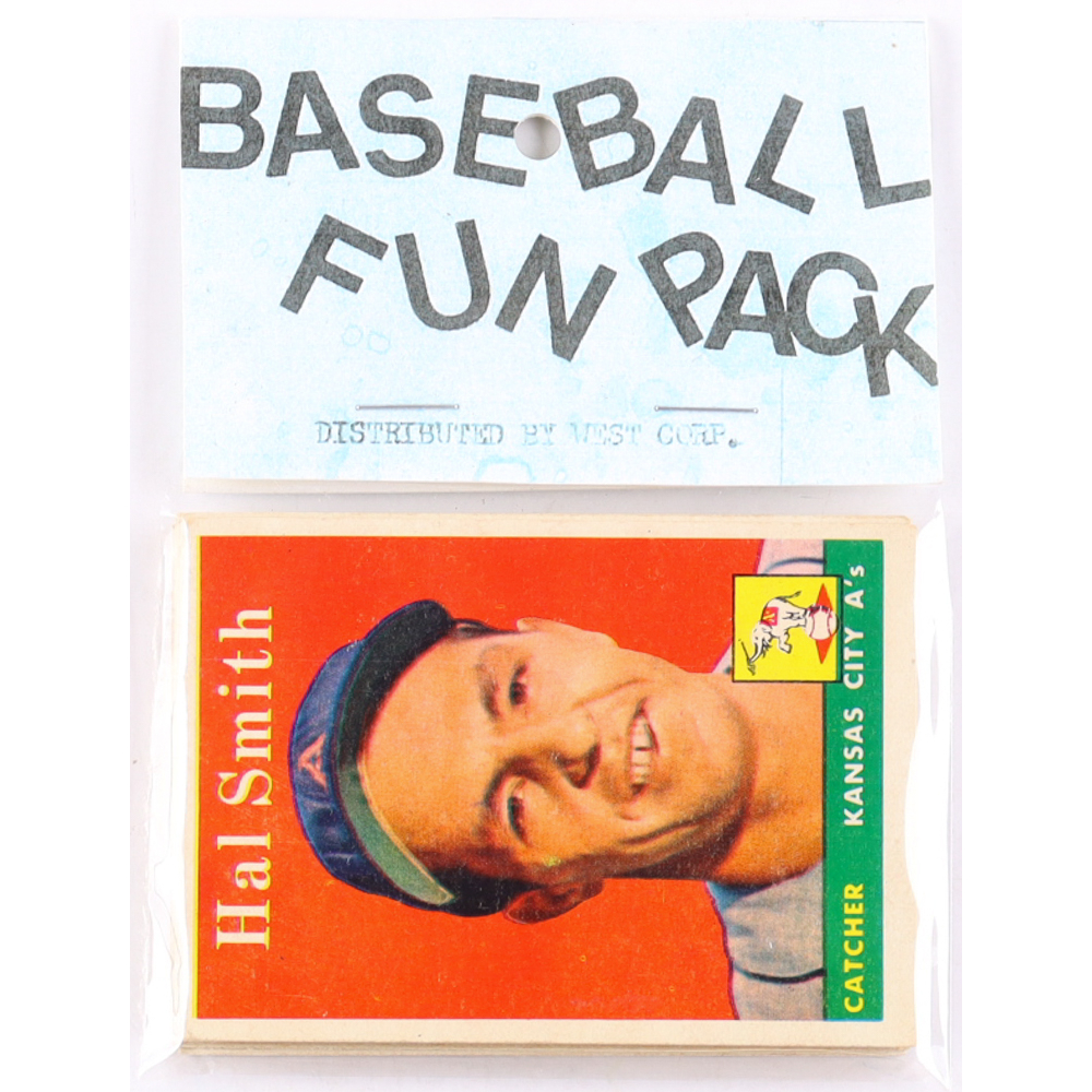 1958 Topps Baseball Card Fun Pack with (10) Cards | Pristine Auction
