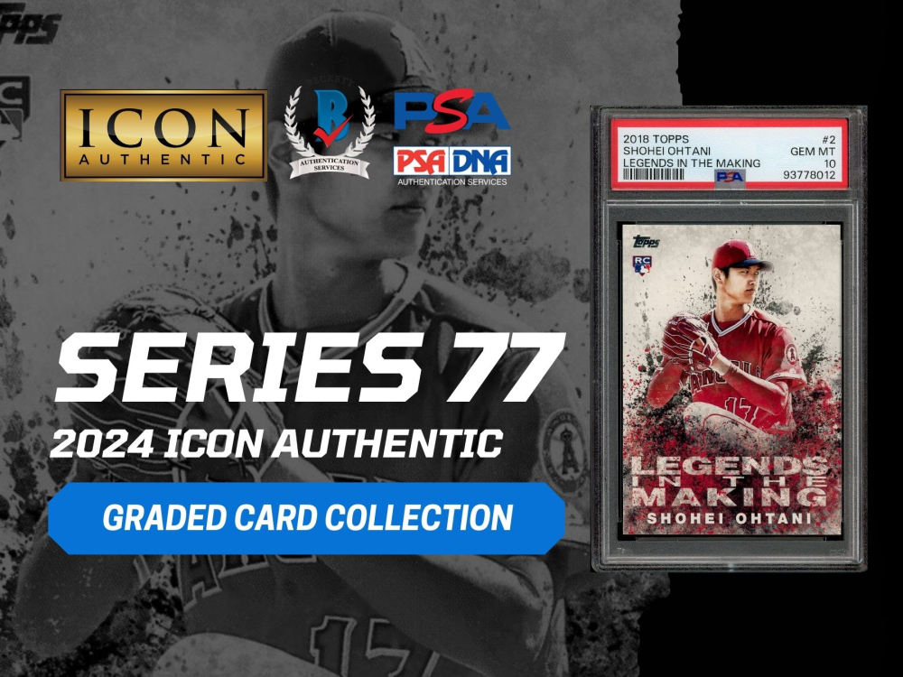 2024 Icon Authentic Graded Card Collection Mystery Box Series 77 ...