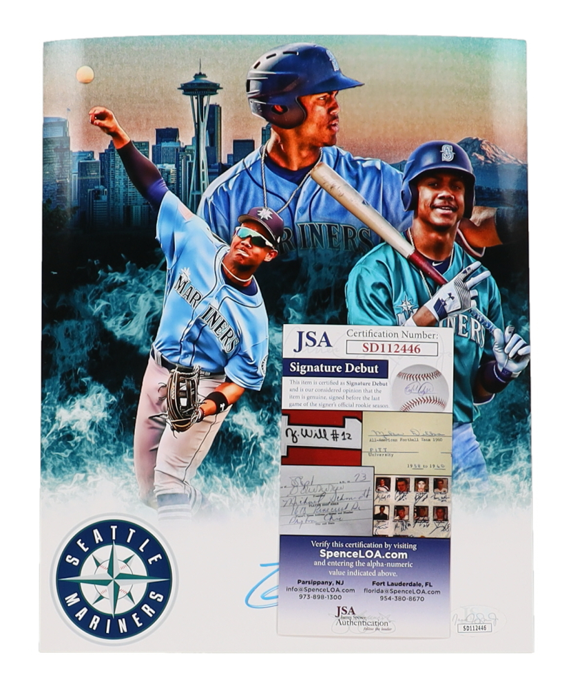 Julio Rodriguez Signed Mariners 8x10 Photo (JSA) | Pristine Auction