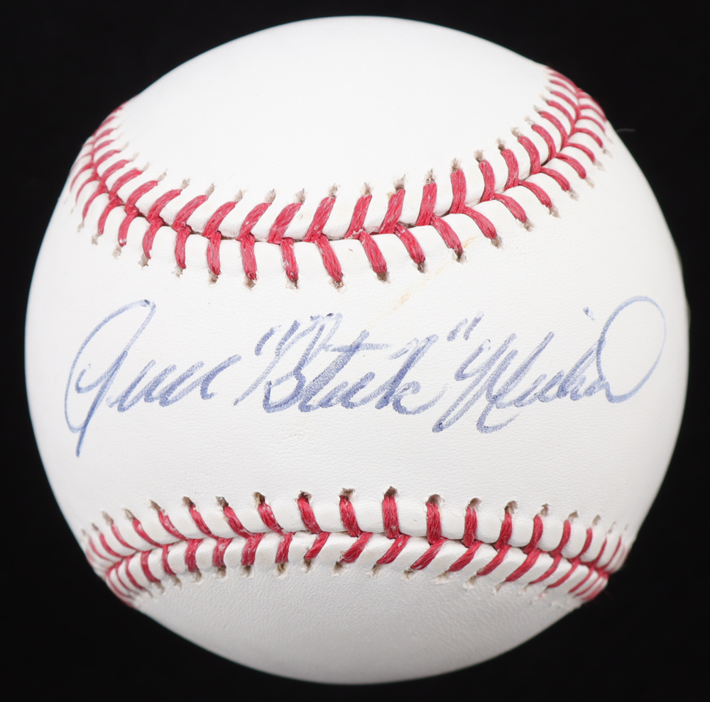 Gene "Stick" Michael Signed OML Baseball (JSA & MLB) | Pristine Auction