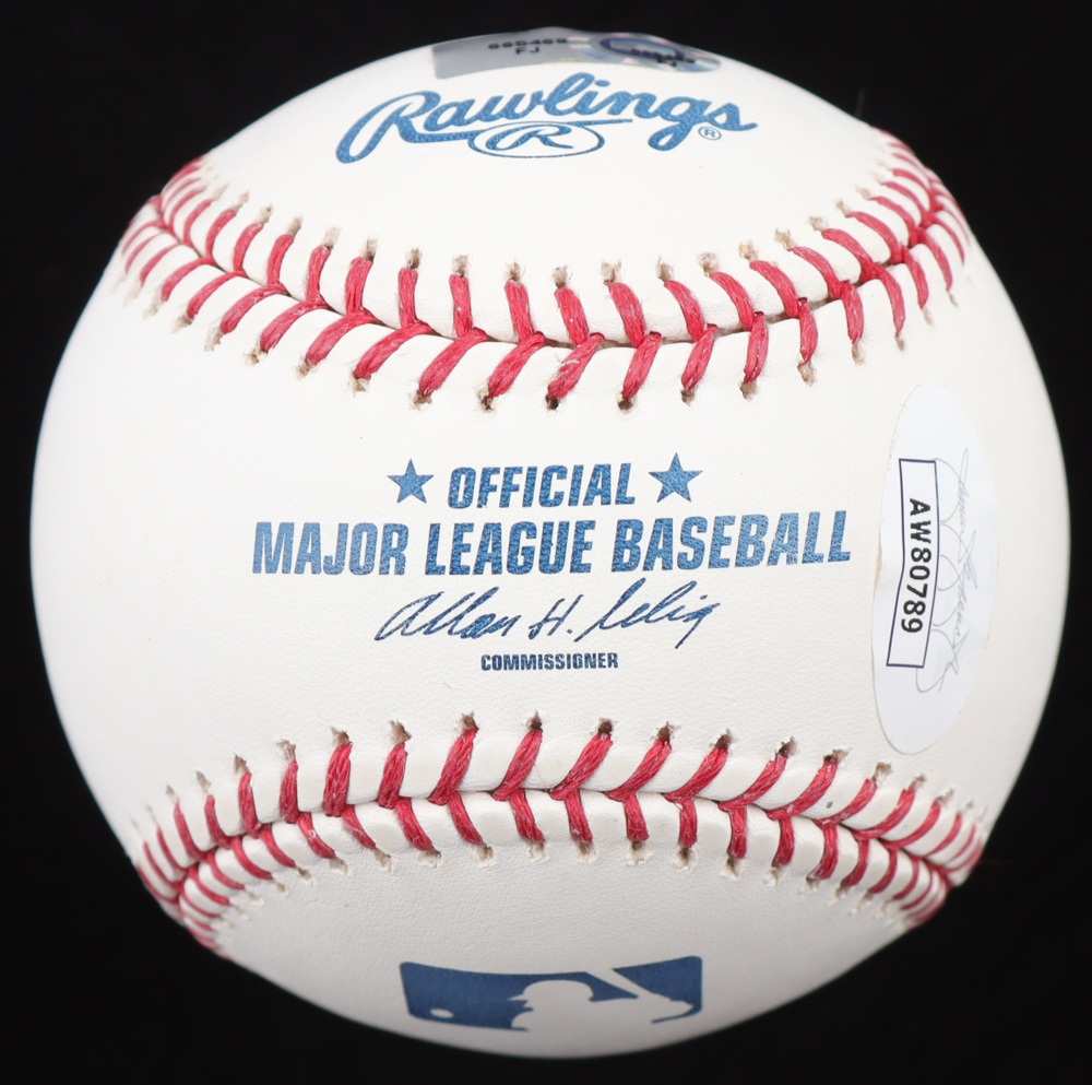 Gene "Stick" Michael Signed OML Baseball (JSA & MLB) | Pristine Auction