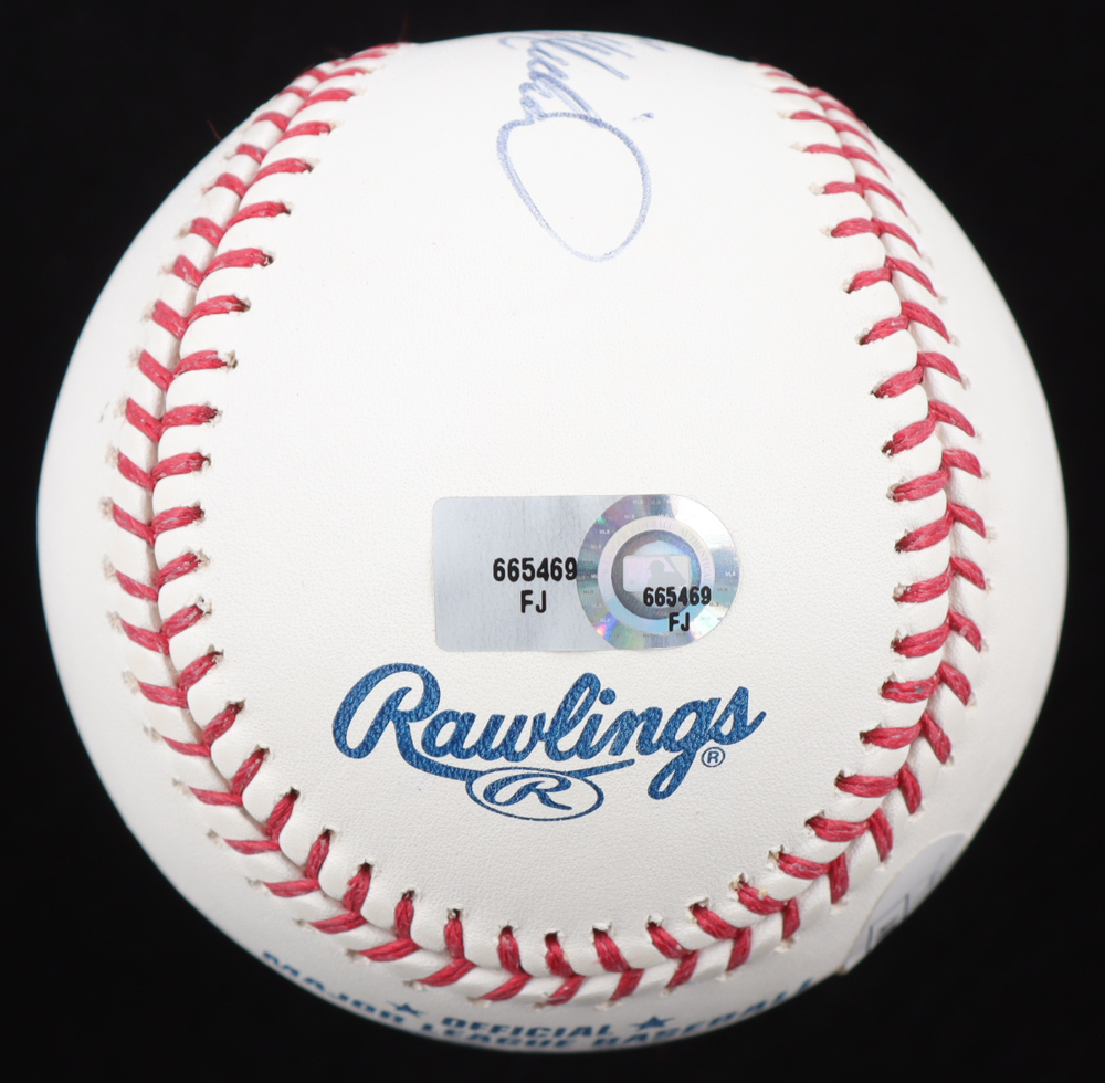 Gene "Stick" Michael Signed OML Baseball (JSA & MLB) | Pristine Auction