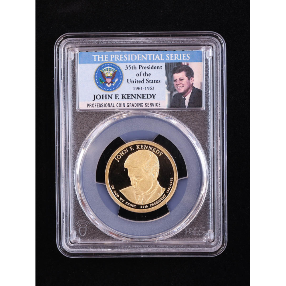 2015-S U.S. Presidential Proof $1 Coin - John F. Kennedy 35th President ...