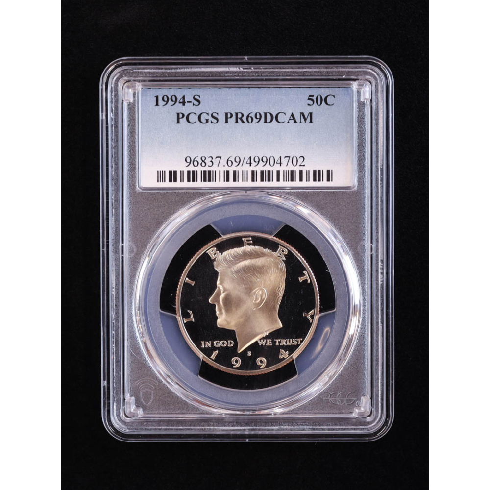 1994-S Kennedy Half Dollar - Deep Cameo Proof (PCGS PR69DCAM) | Pristine Auction