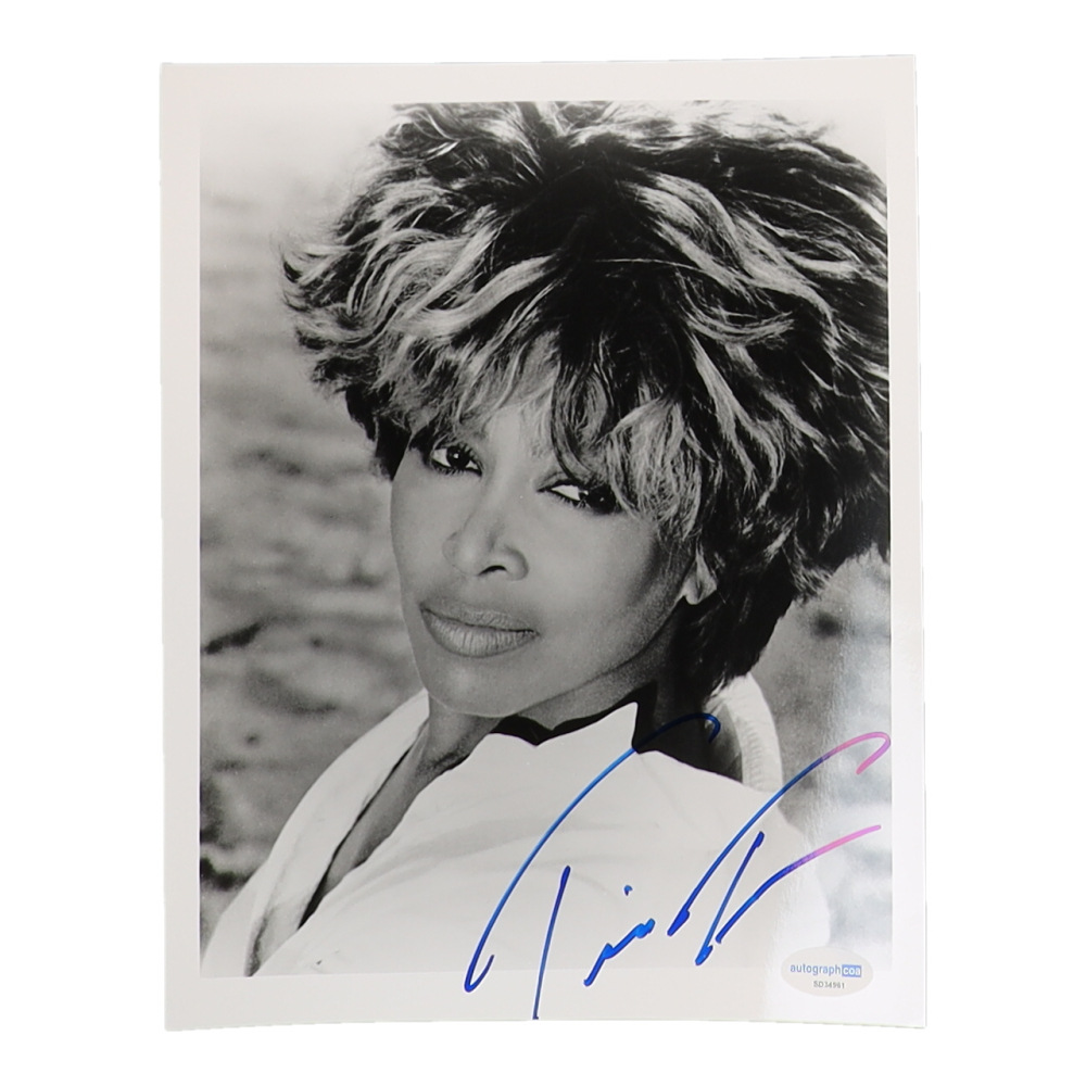 Tina Turner Signed 8x10 Photo (AutographCOA) | Pristine Auction