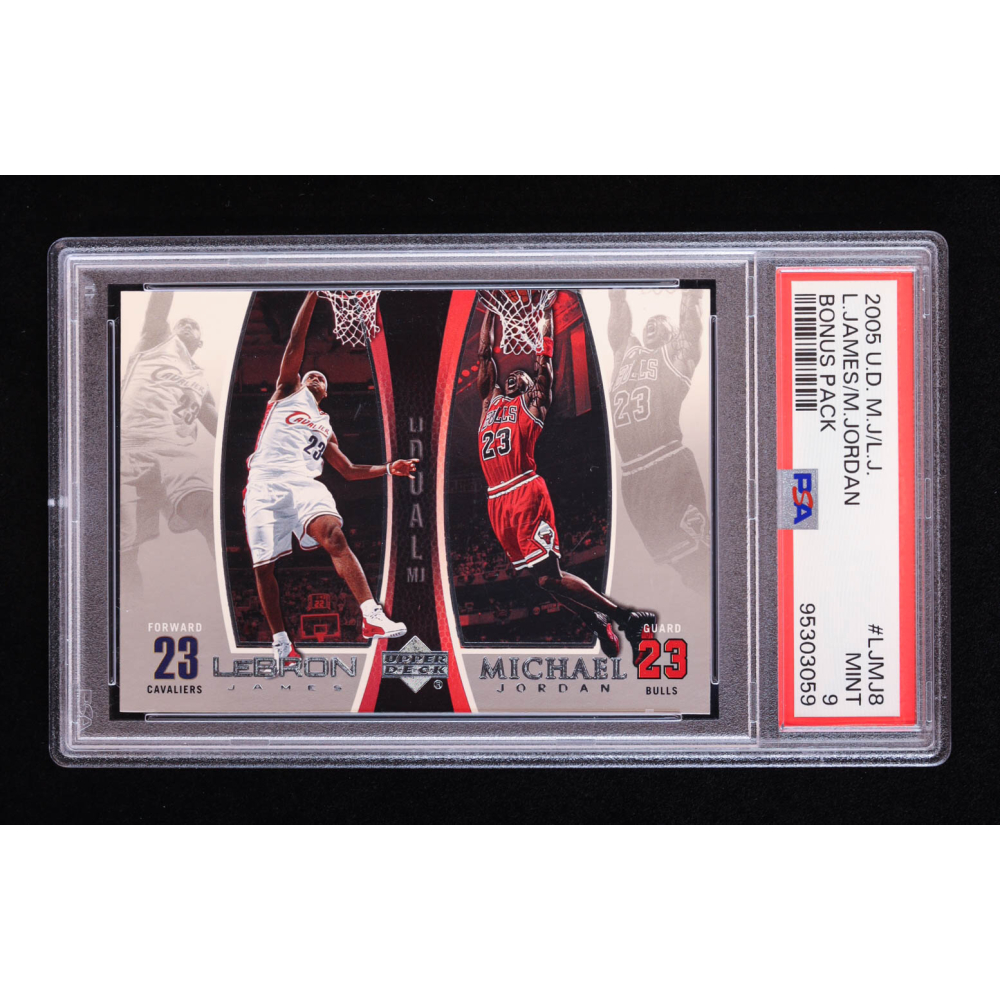 Michael Jordan / LeBron James 2005-06 Upper Deck Michael Jordan/LeBron ...
