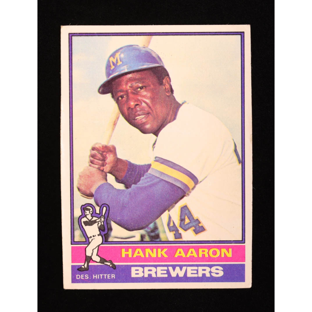 Hank Aaron 1976 Topps #550 | Pristine Auction