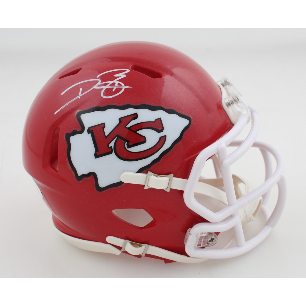 Dwayne Bowe Signed Chiefs Speed Mini Helmet (JSA) | Pristine Auction