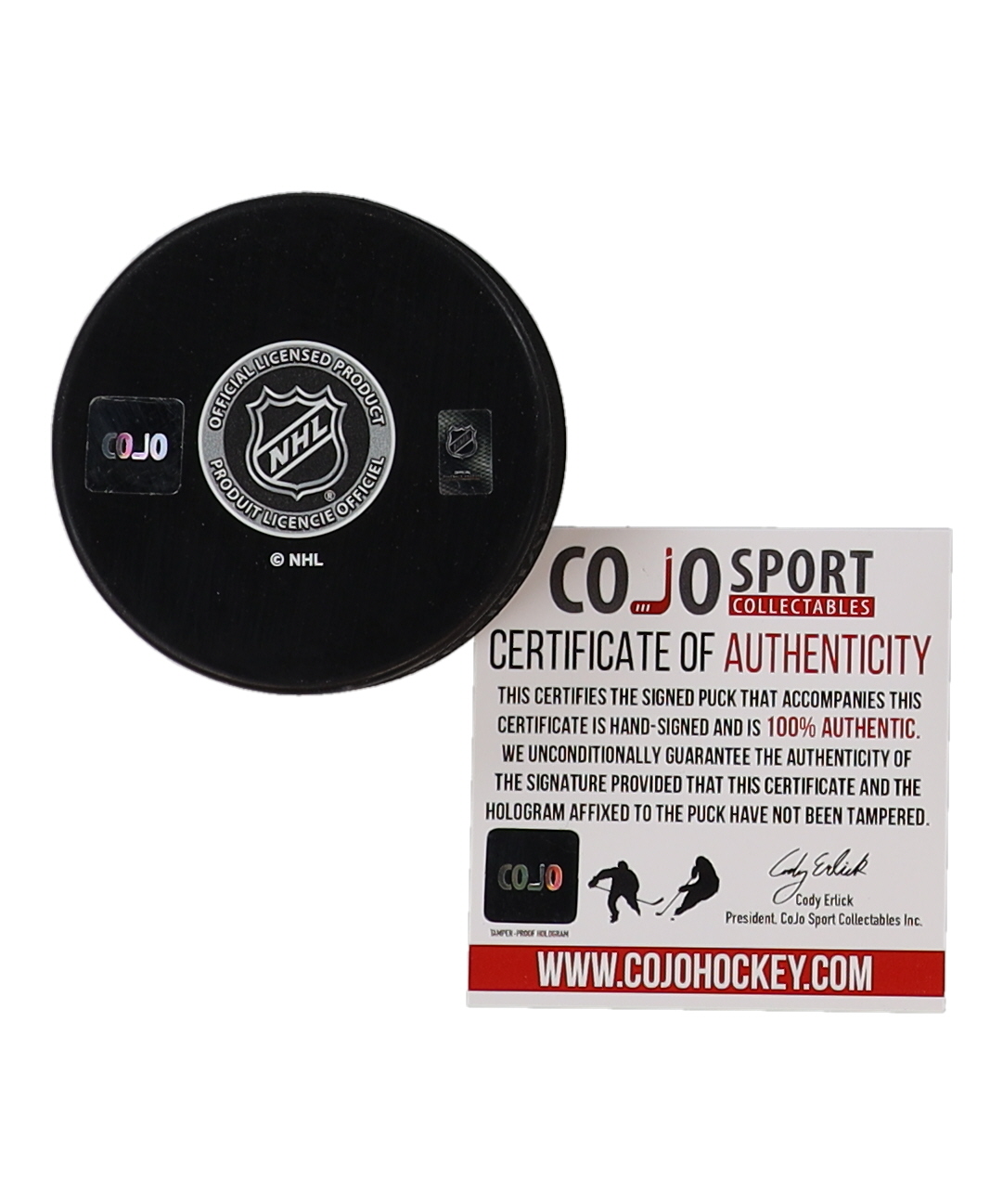 Ray Bourque Signed Bruins Logo Hockey Puck (COJO) | Pristine Auction