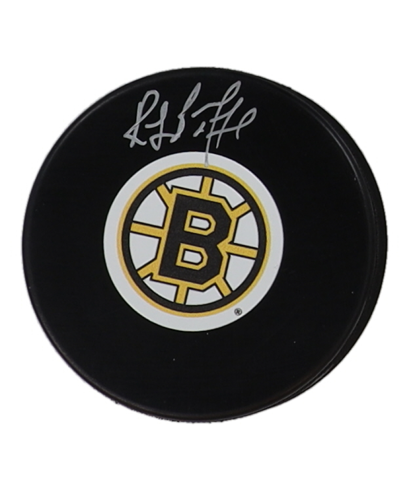 Ray Bourque Signed Bruins Logo Hockey Puck (COJO) | Pristine Auction