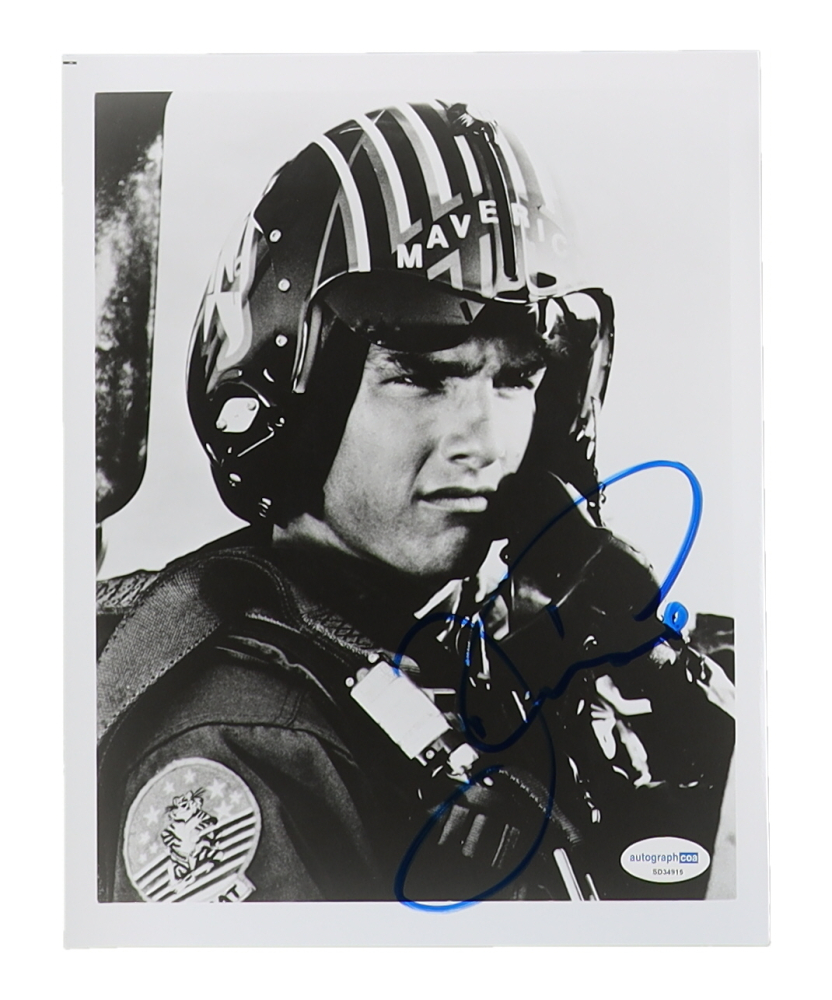 Tom Cruise Signed "Top Gun" 8x10 Photo (ACOA) | Pristine Auction