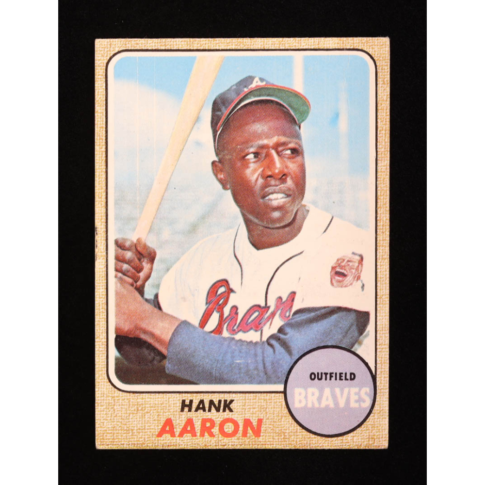 Hank Aaron 1968 Topps #110 | Pristine Auction