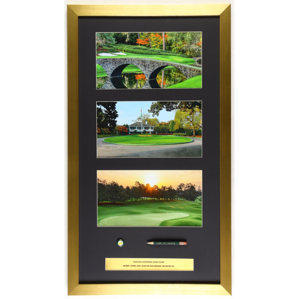 Augusta National Golf Club Custom Framed Photo(s) Display With Official ...