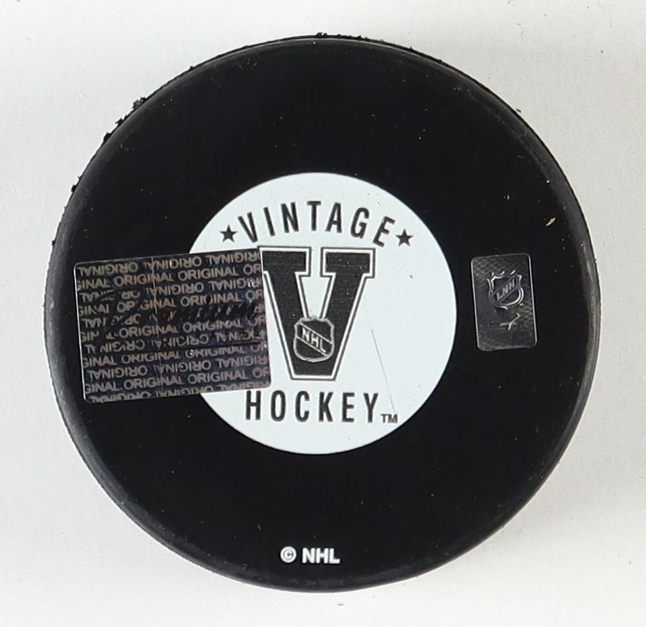 Mario Lessard Signed Kings Logo Hockey Puck (Premium Autographs ...