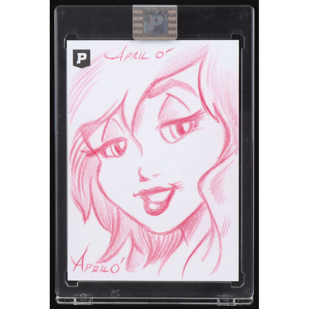 April O'Neil | Teenage Mutant Ninja Turtles | Original Art Sketch Card ...