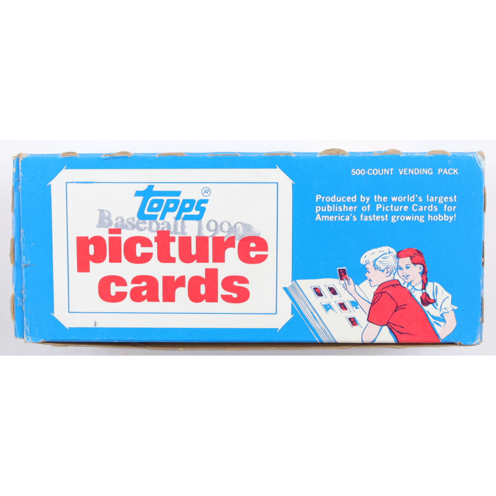 1990 Topps Baseball Vending Box With (500) Cards | Pristine Auction