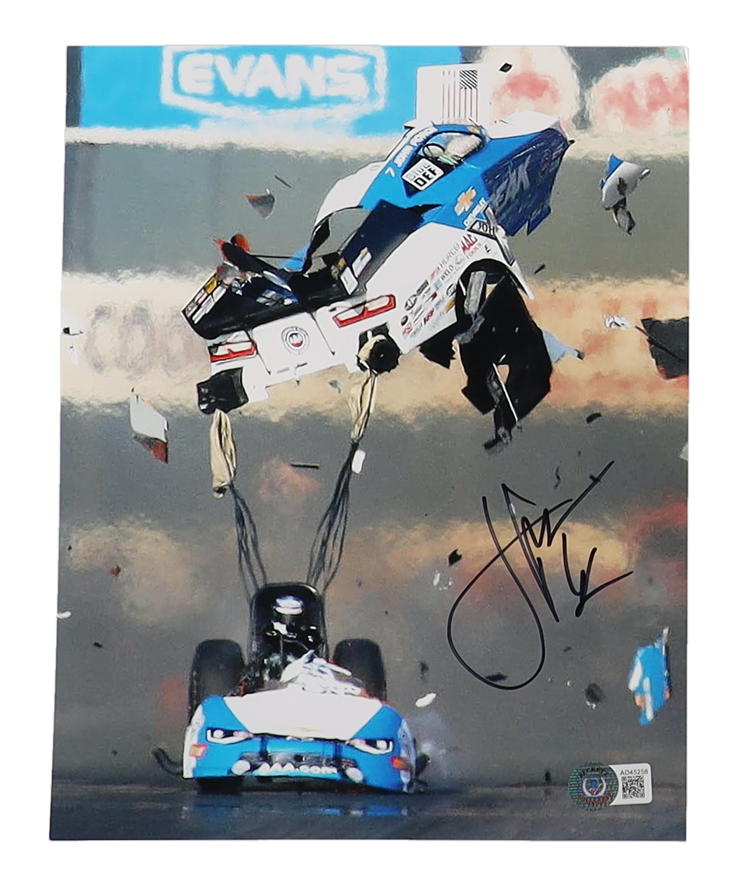 John Force Signed 8x10 Photo (Beckett) | Pristine Auction