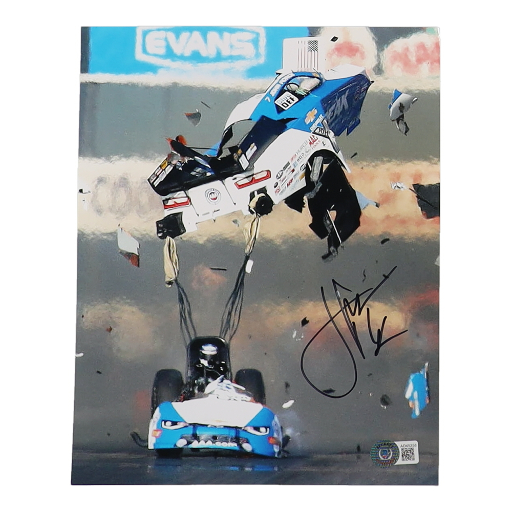 John Force Signed 8x10 Photo (Beckett) | Pristine Auction