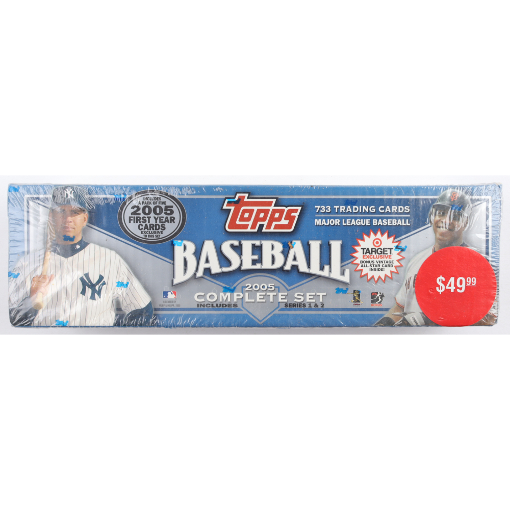 2005 Topps Baseball Factory Set With (733) Cards | Pristine Auction