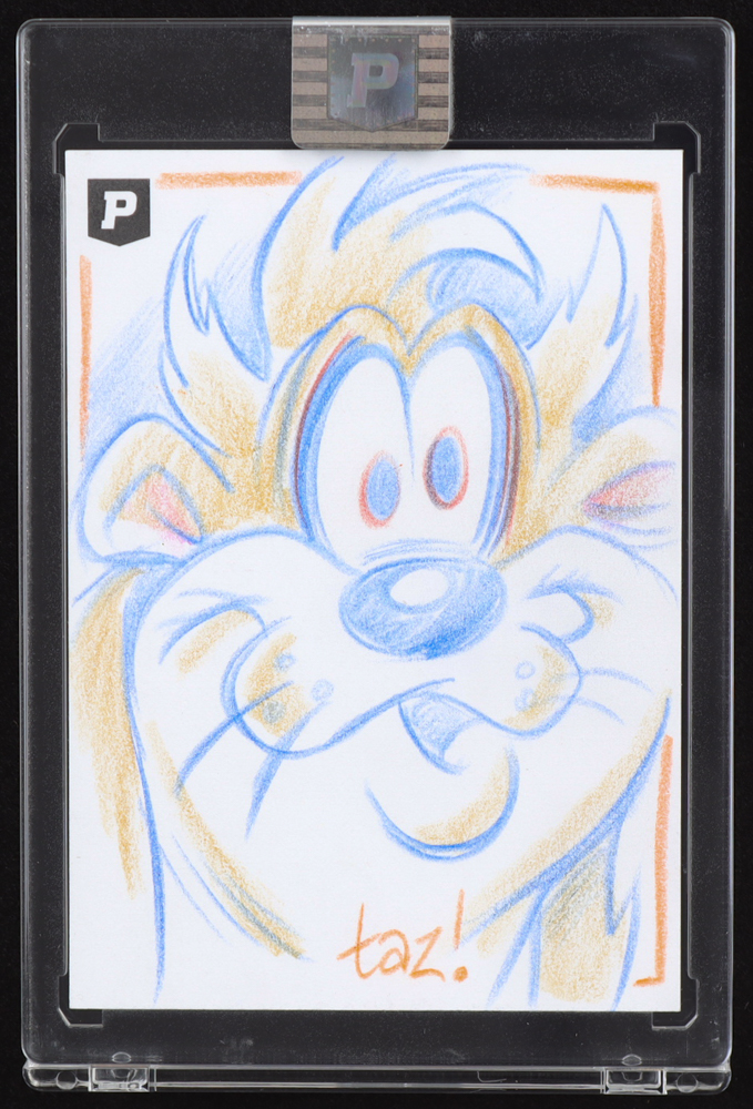 Taz | Looney Tunes | Original Art Sketch Card by Guy Gilchrist (1/1 ...