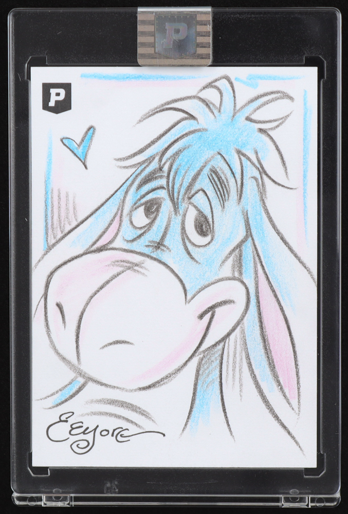 Eeyore | Winnie the Pooh | Original Art Sketch Card by Guy Gilchrist (1 ...