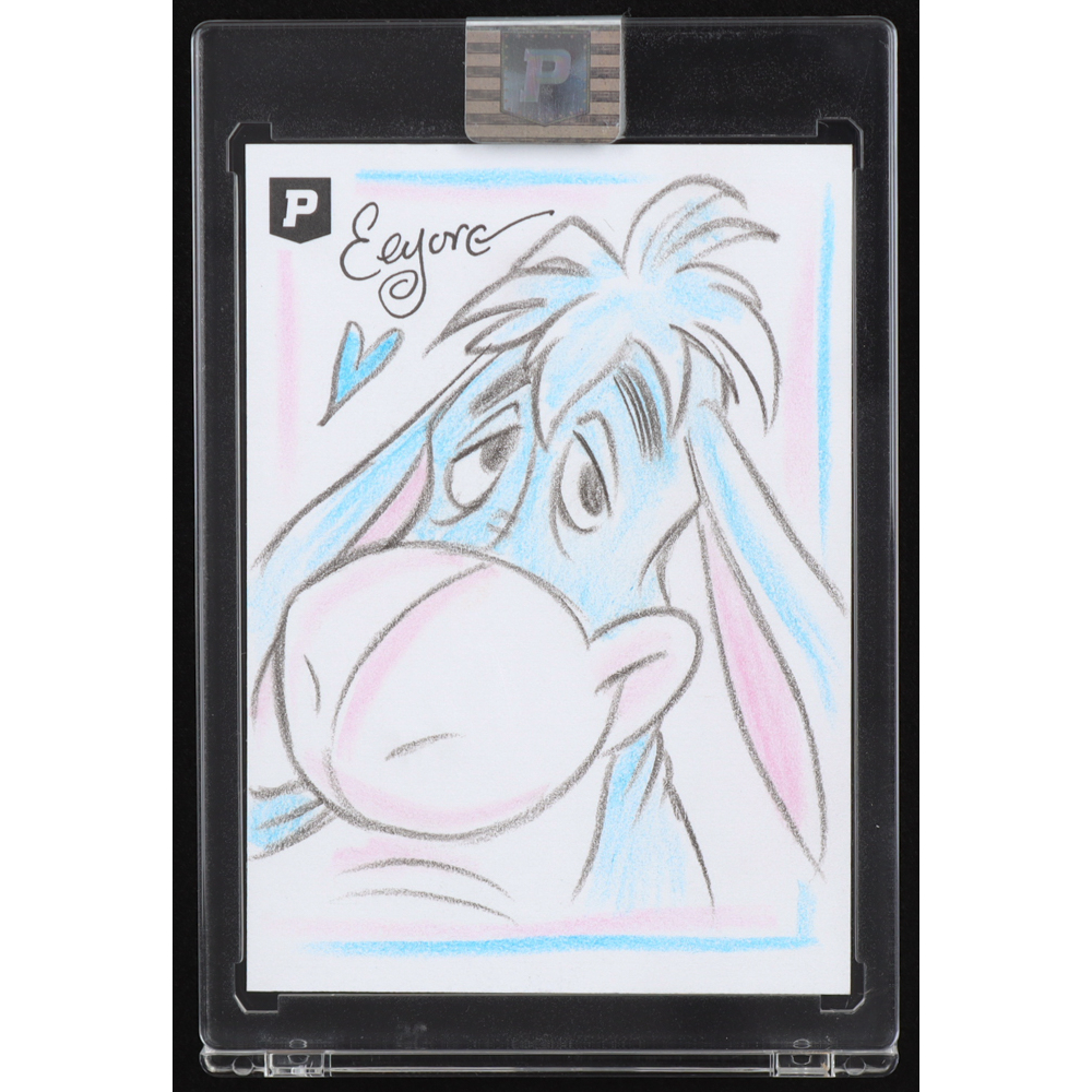 Eeyore | Winnie the Pooh | Original Art Sketch Card by Guy Gilchrist (1 ...