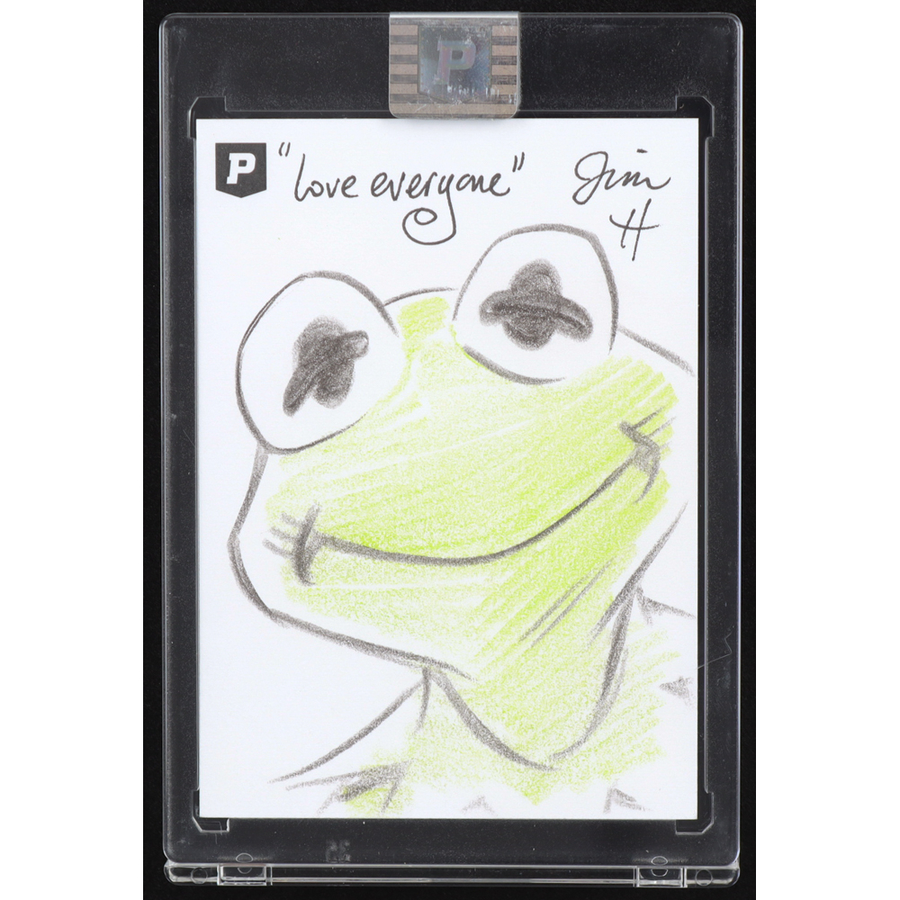Kermit the Frog | The Muppets | Original Art Sketch Card by Guy ...