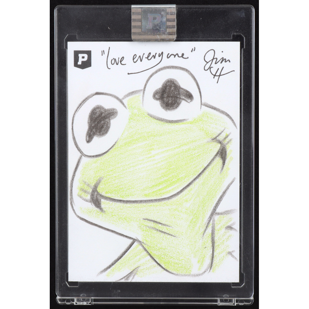 Kermit the Frog | The Muppets | Original Art Sketch Card by Guy ...