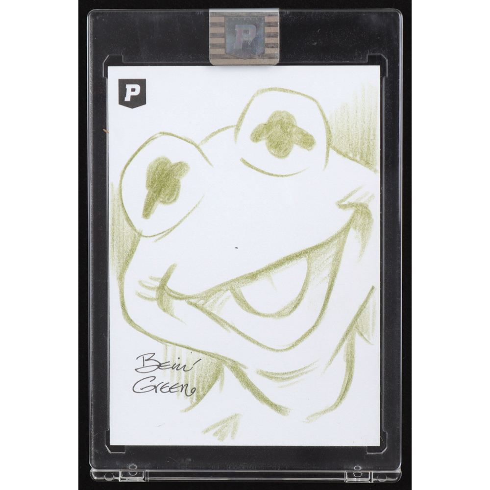 Kermit the Frog | The Muppets | Original Art Sketch Card by Guy ...