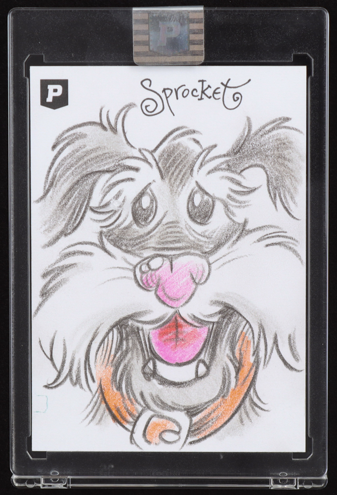 Sprocket | Fraggle Rock | Original Art Sketch Card by Guy Gilchrist (1/ ...