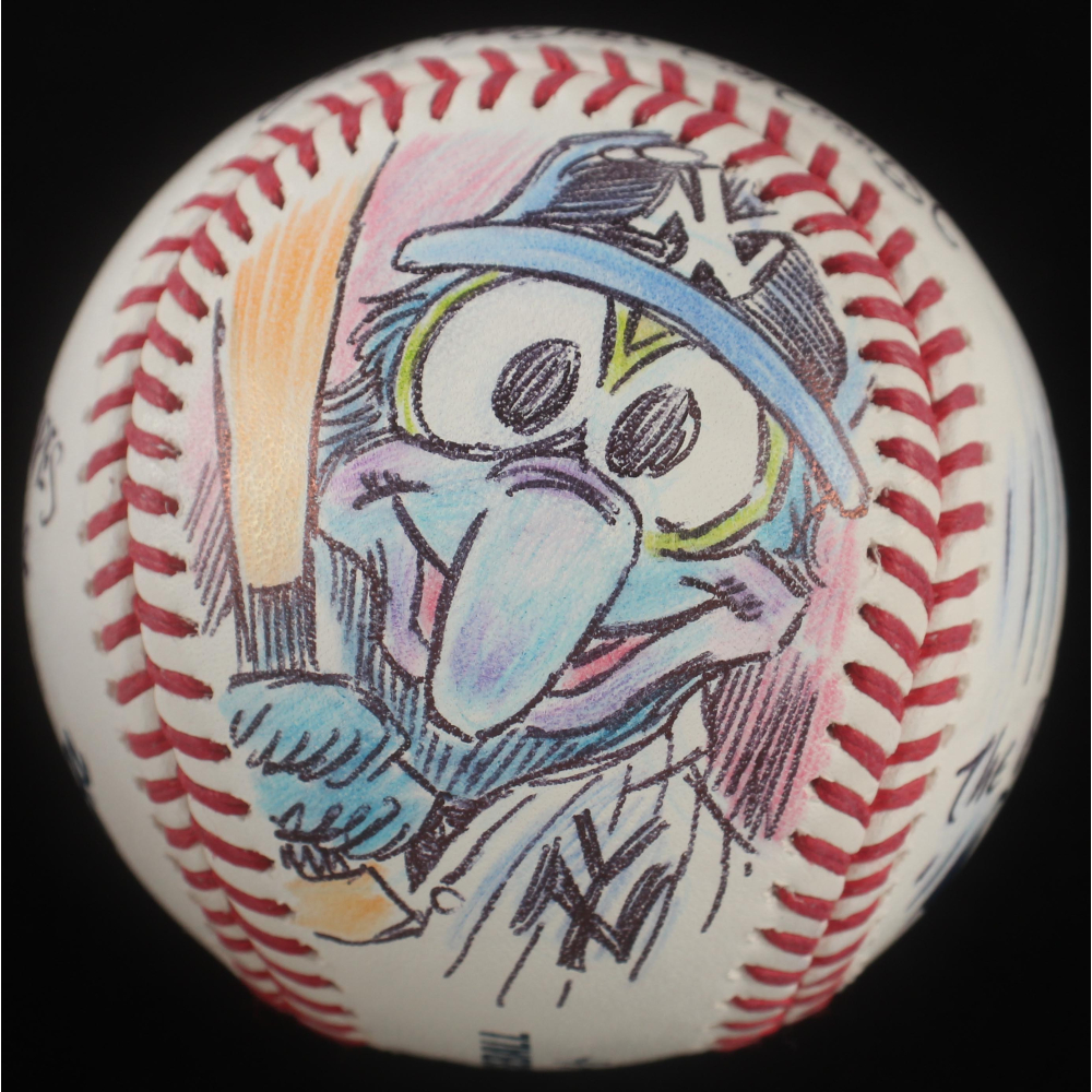 Guy Gilchrist Signed OML Baseball With Original Jim Henson's "Muppets ...