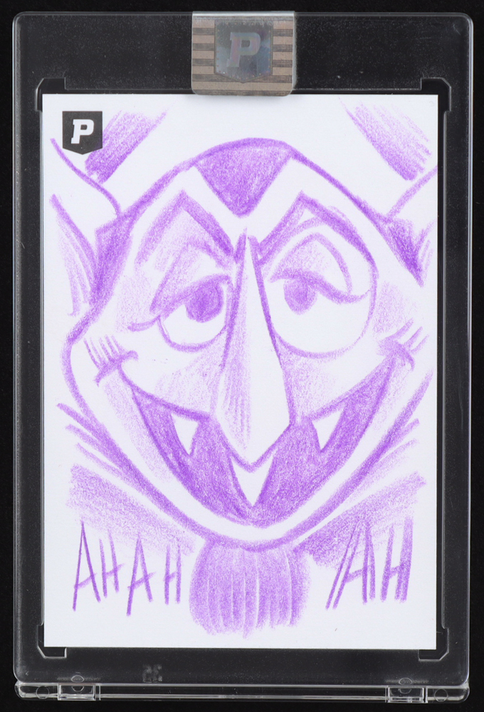 Count von Count | Sesame Street | Original Art Sketch Card by Guy ...