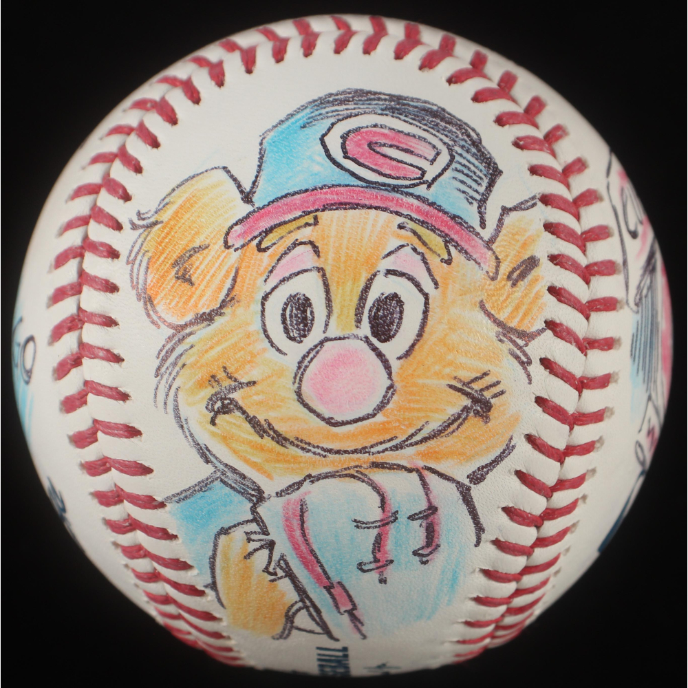Guy Gilchrist Signed OML Baseball With Original Jim Henson's "Muppets ...