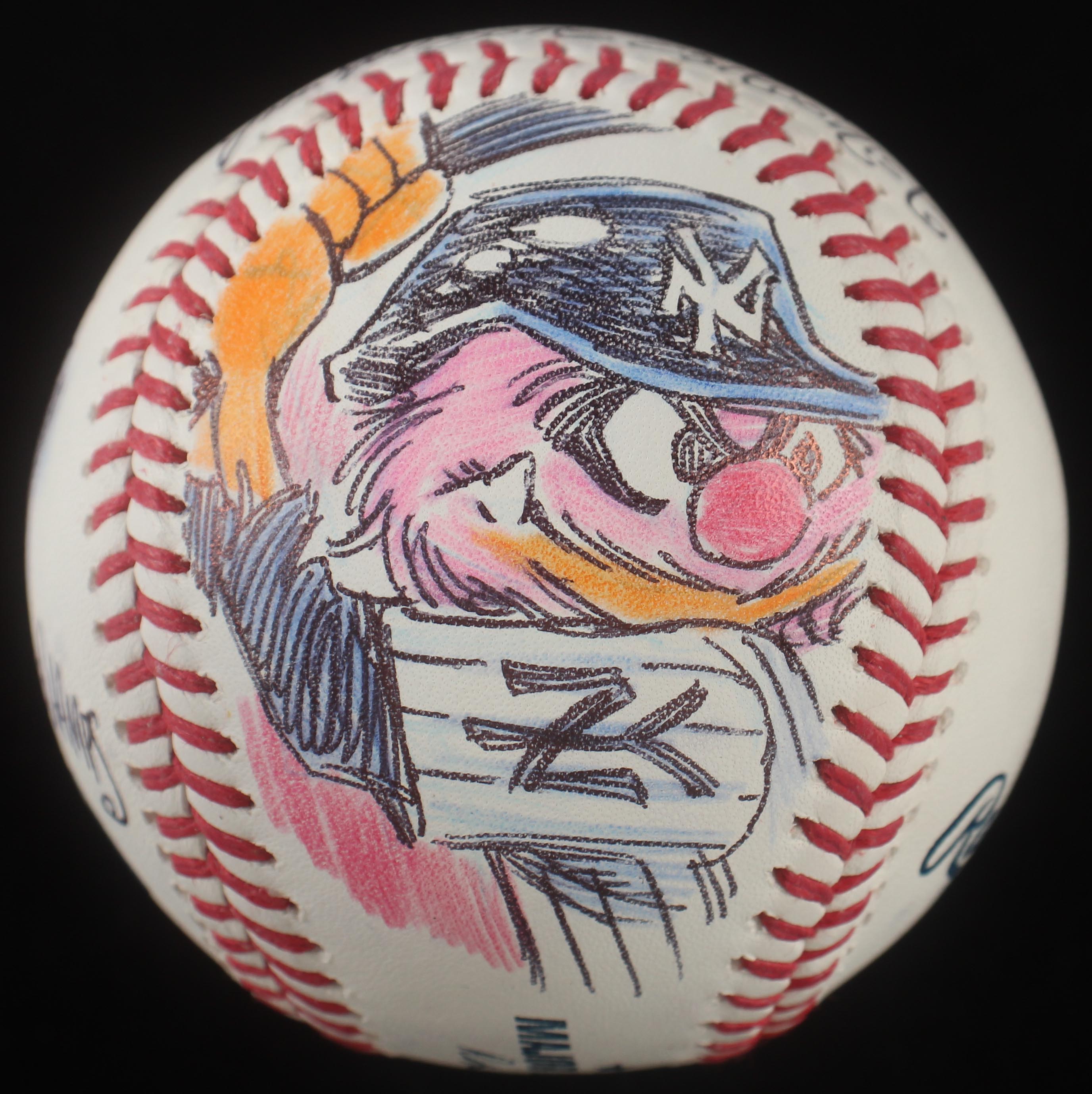 Guy Gilchrist Signed OML Baseball With Original Jim Henson's "Muppets ...