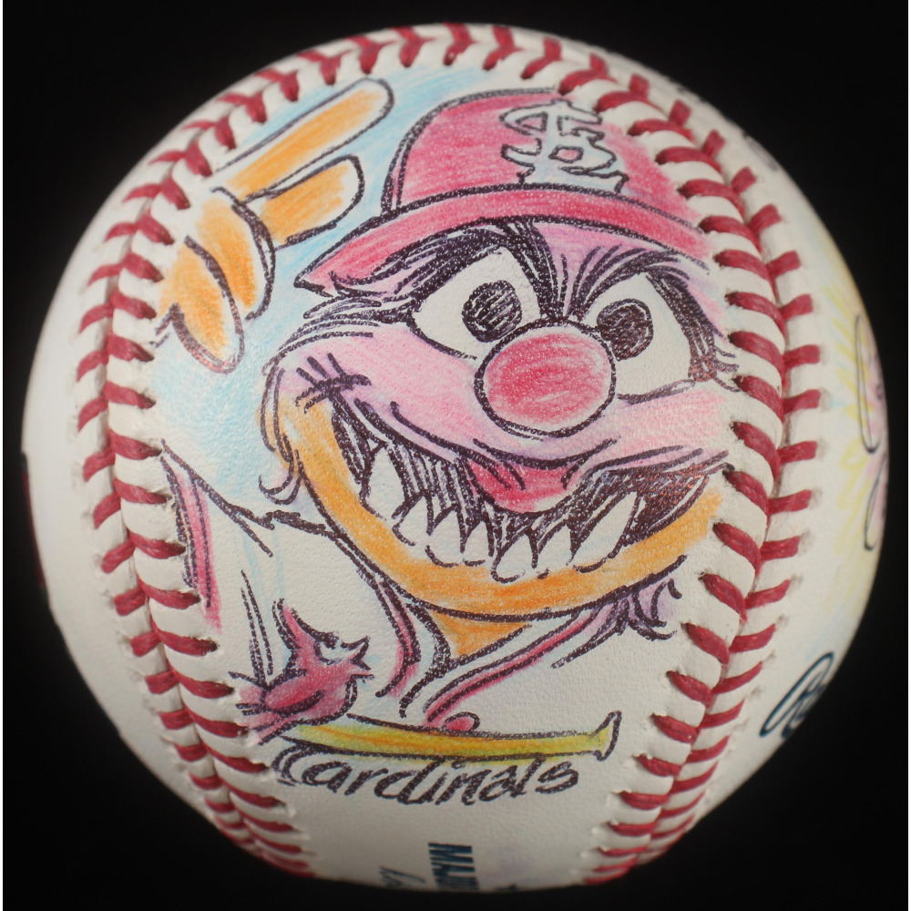 Guy Gilchrist Signed OML Baseball With Original Jim Henson's "Muppets ...