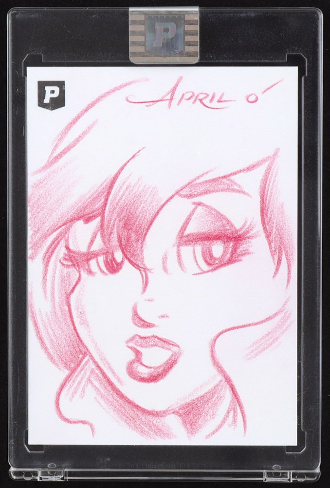 April O'Neil | Teenage Mutant Ninja Turtles | Original Art Sketch Card ...