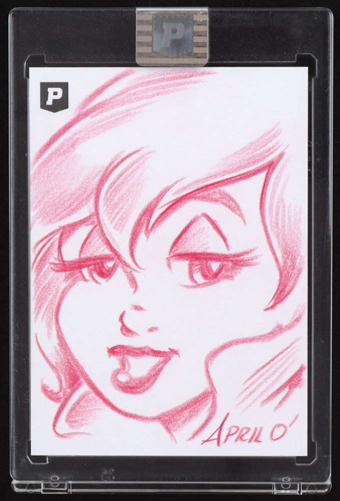 April O'Neil | Teenage Mutant Ninja Turtles | Original Art Sketch Card ...