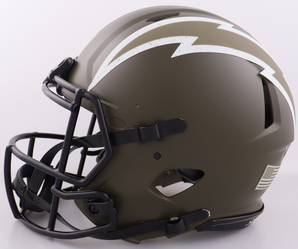 LaDainian Tomlinson Signed Chargers Full-Size Salute To Service ...