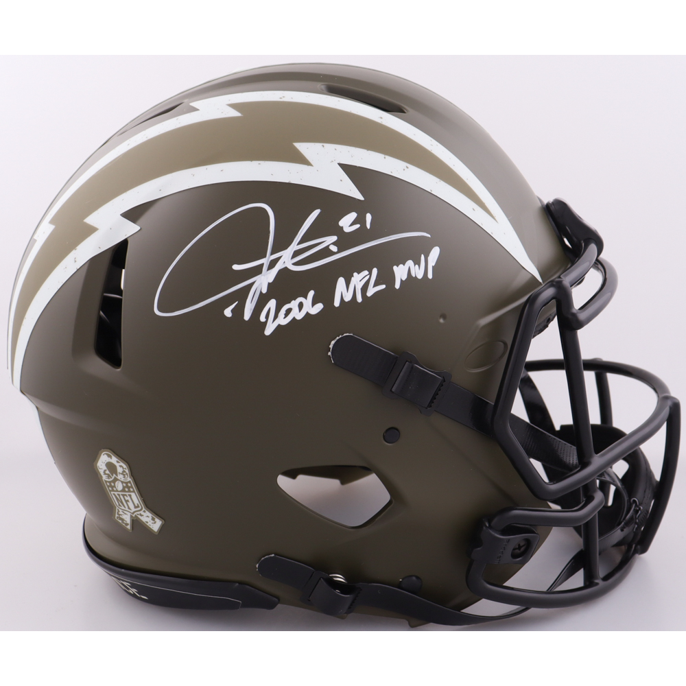 LaDainian Tomlinson Signed Chargers Full-Size Salute To Service ...