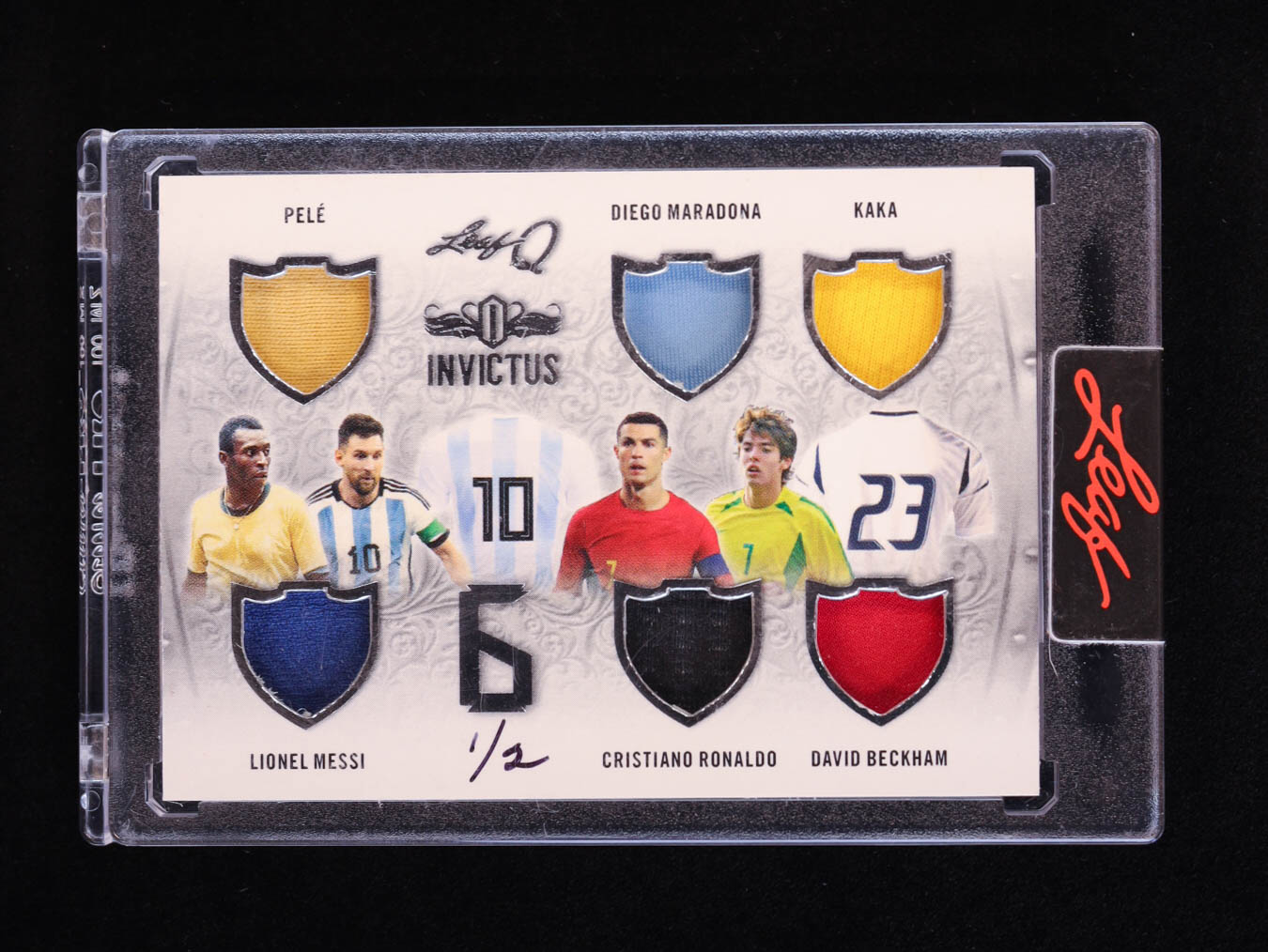 Pele / Lionel Messi / Diego Maradona / Cristiano Ronaldo / Kaka / David ...