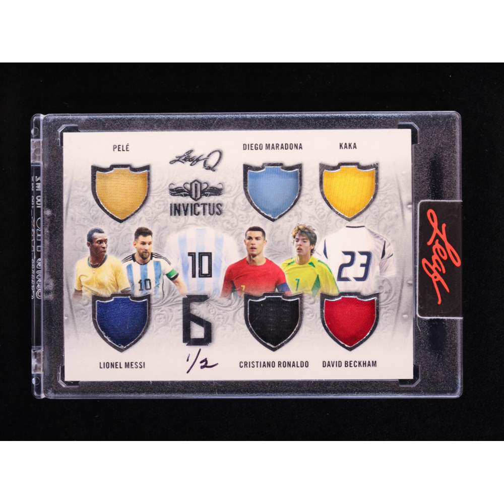 Pele / Lionel Messi / Diego Maradona / Cristiano Ronaldo / Kaka / David ...