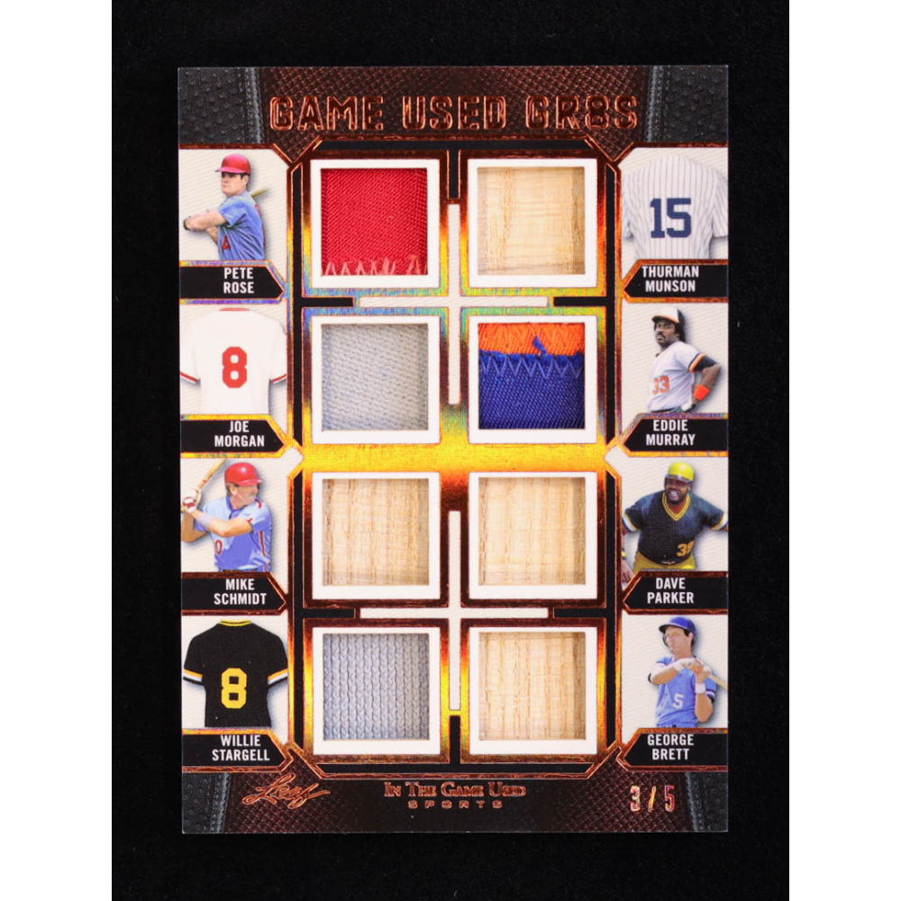 Pete Rose / Joe Morgan / Mike Schmidt / Willie Stargell / Thurman ...