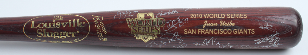 Louisville Slugger 2010 World Series Baseball Bat Team-Signed By (25 ...