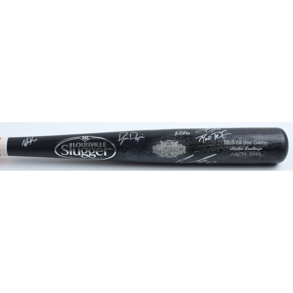 Louisville Slugger 2015 All-Star Game Baseball Bat Signed By (12) with ...