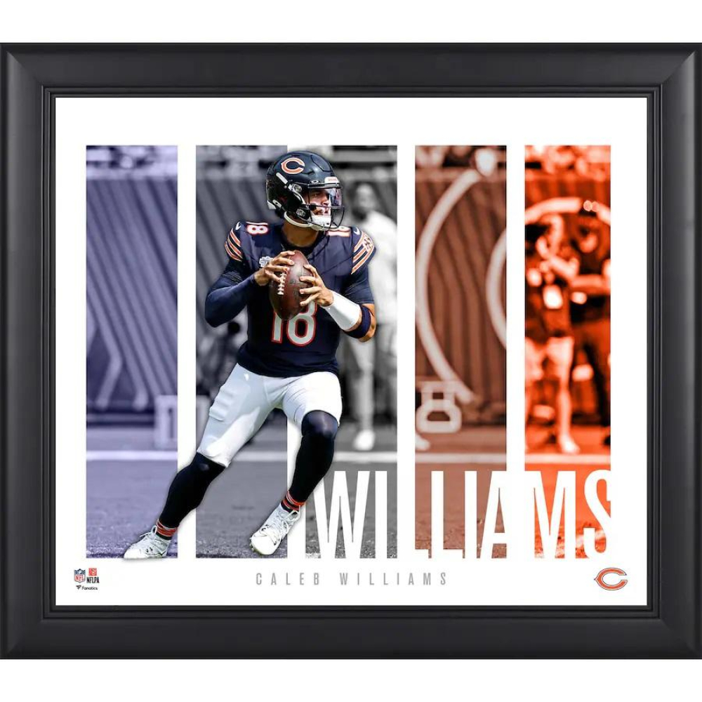 Caleb Williams Bears Custom Framed Photo | Pristine Auction