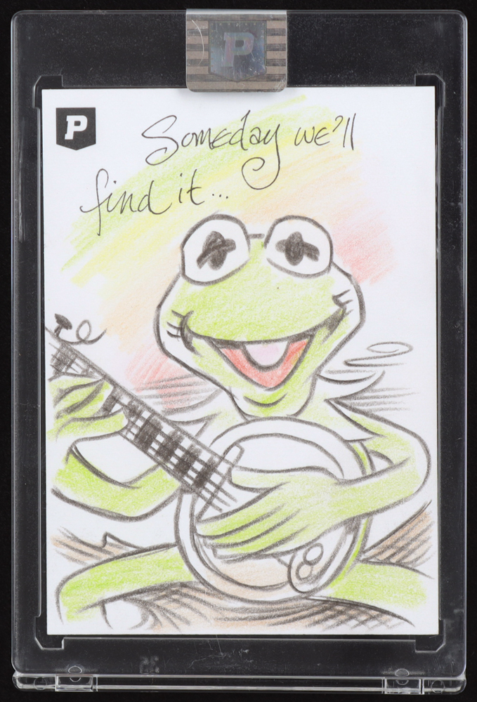 Kermit the Frog | The Muppets | Original Art Sketch Card by Guy ...