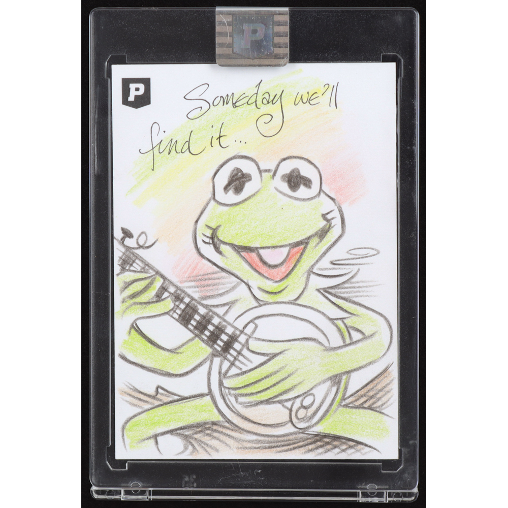 Kermit the Frog | The Muppets | Original Art Sketch Card by Guy ...