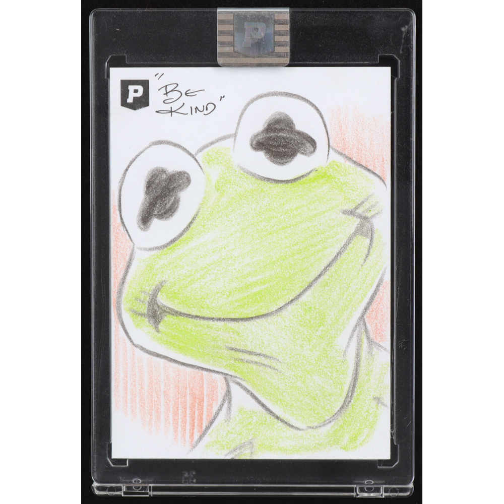 Kermit the Frog | The Muppets | Original Art Sketch Card by Guy ...