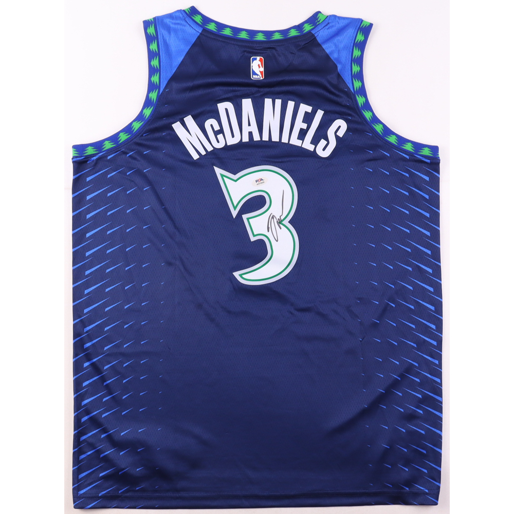 Jaden McDaniels Signed Jersey (PSA) | Pristine Auction